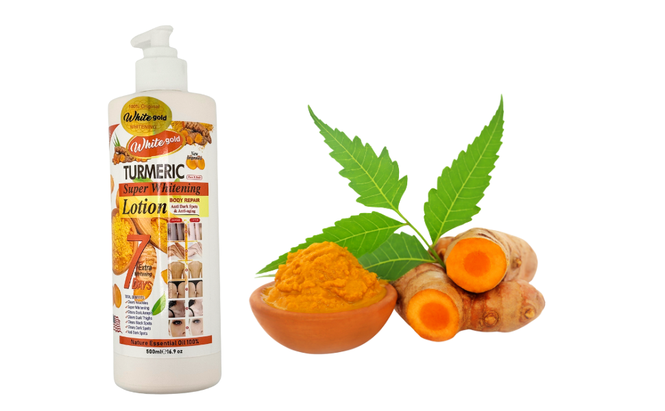 Turmeric Super Whitening Body Lotion – AL MADINA FRAGRANCES